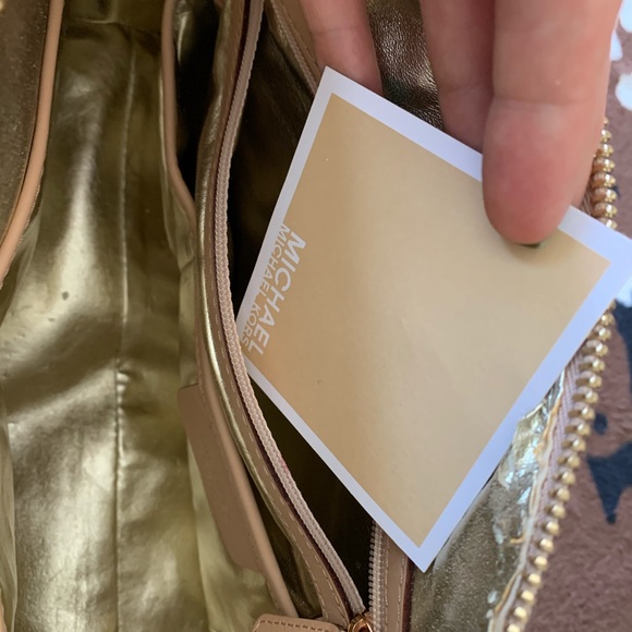 MICHAEL Michael Kors | Bags | Original Michael Kors Metallic Rose Gold ...